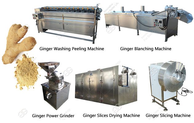 Industrial Ginger Powder Production Line|Ginger Powder Processing Machine